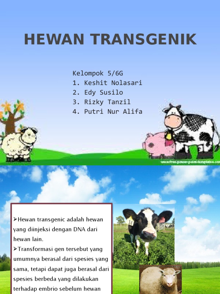 Hewan Transgenik | PDF
