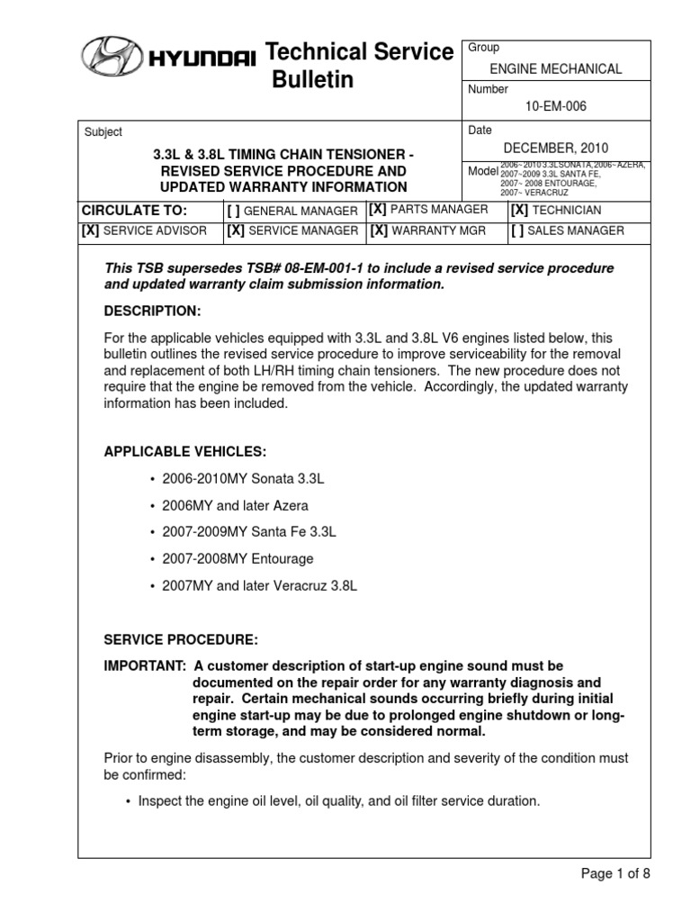 Technical Service Bulletin | PDF | Liquids | Belt (Mechanical)