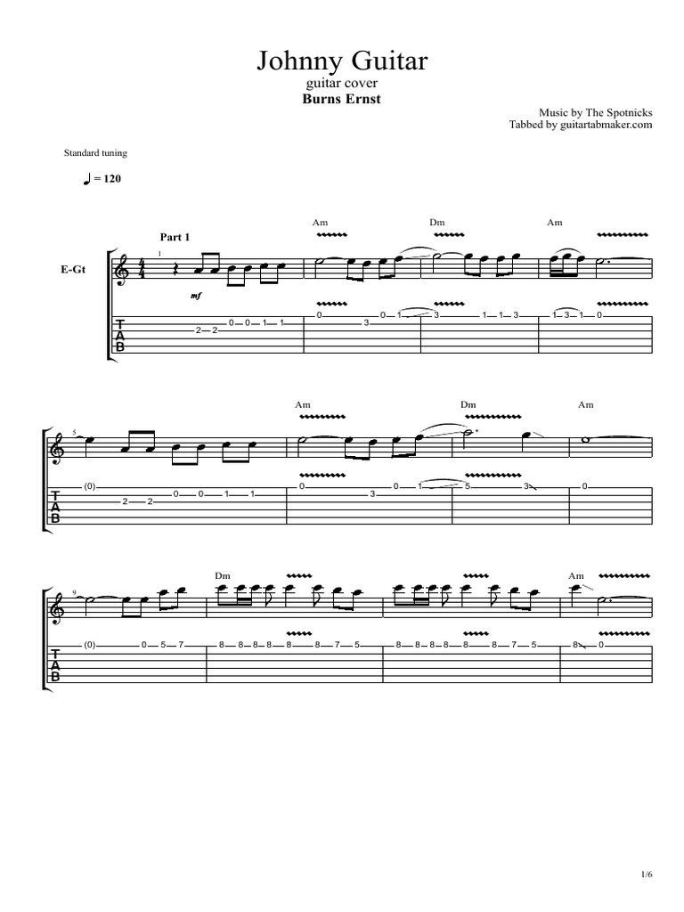 Johnny Guitar: Burns Ernst | PDF | Leisure