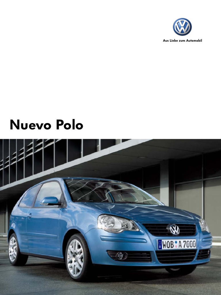 Volkswagen Polo Catalogo PDF | PDF | Airbag | Sistema de freno antibloqueo