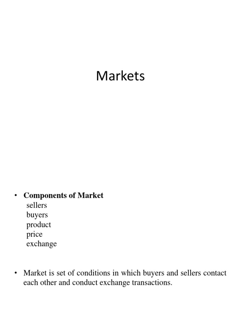 Market Structure - Perfect Competition | PDF | Perfect Competition ...