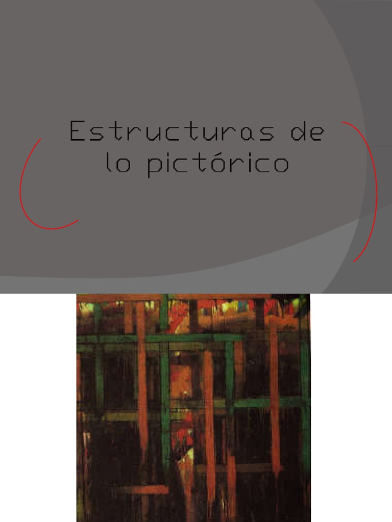 Estructuras de Lo Pictórico | PDF