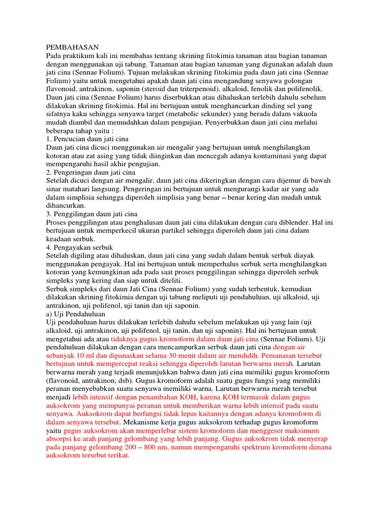 Pembuatan Simplisia | PDF
