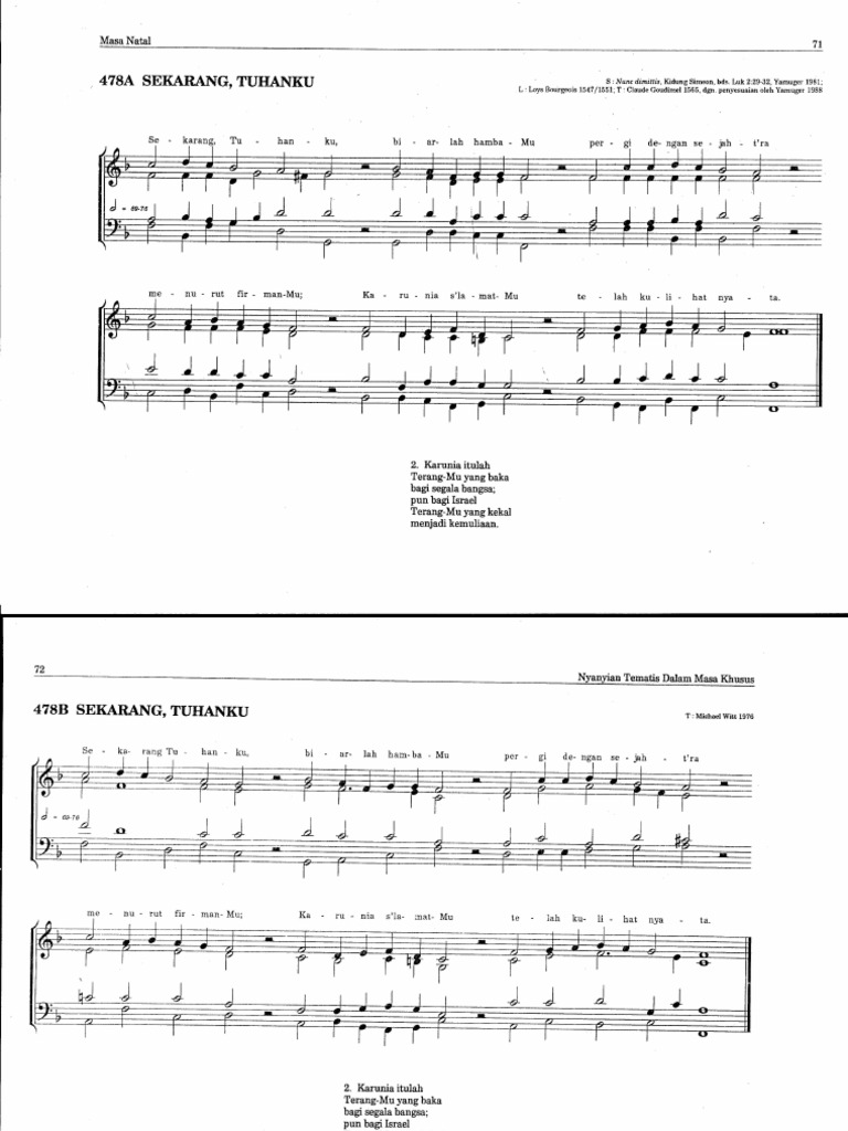 478a-B Sekarang Tuhanku PDF | PDF