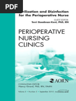 AORN Sample Cleaning Checklist Includes or and Pre and Postop | PDF ...