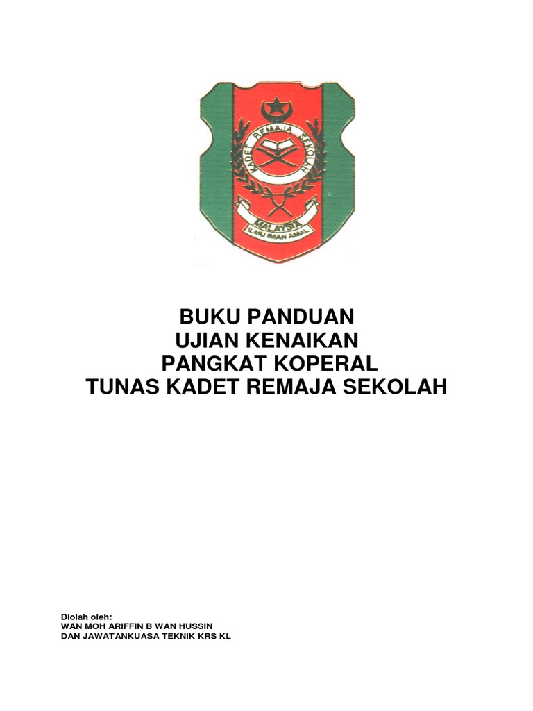 Panduan Ujian Kenaikan Pangkat KOPERAL TKRS | PDF