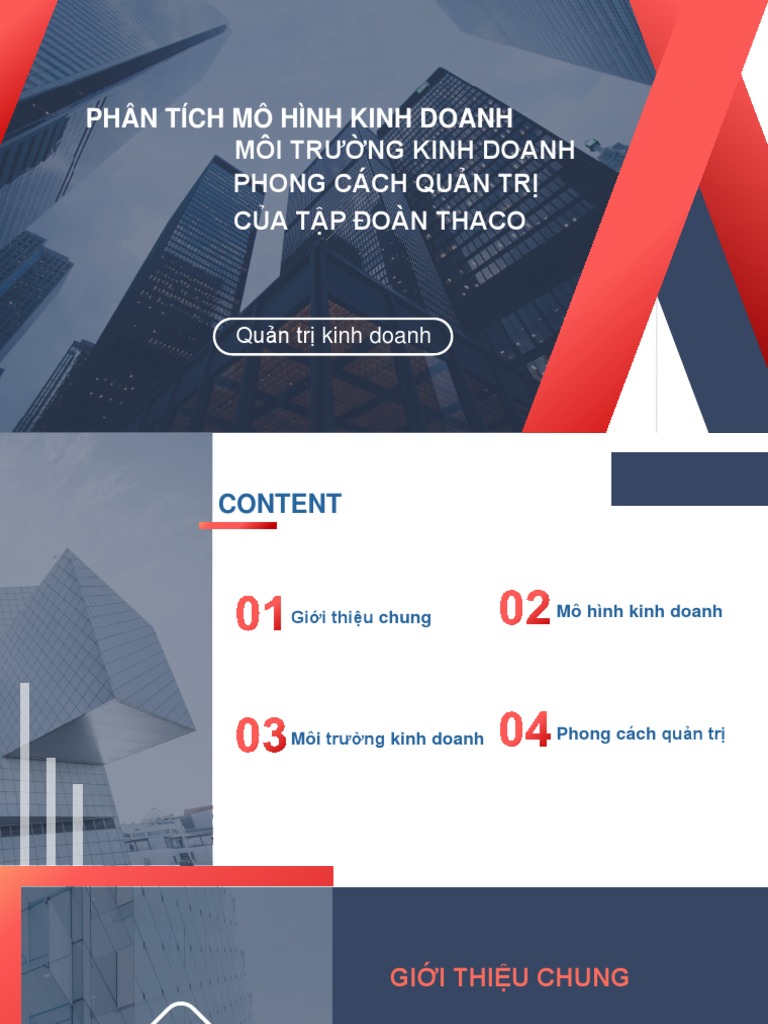 Cơ cấu tổ chức Thaco | PDF