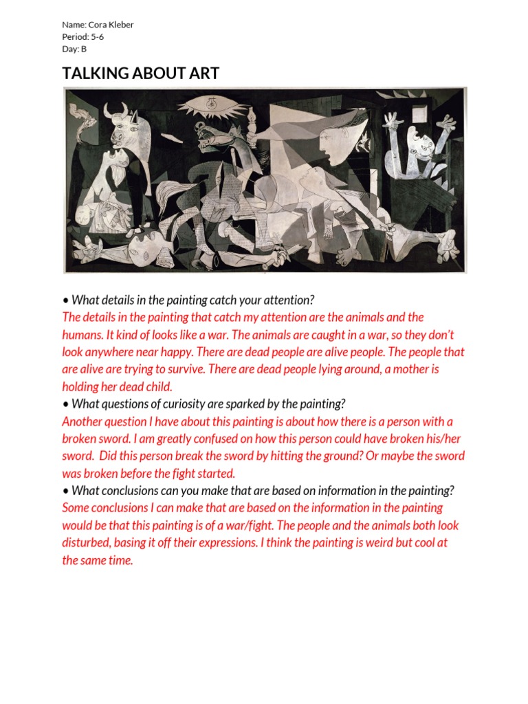 Talking About Art | PDF