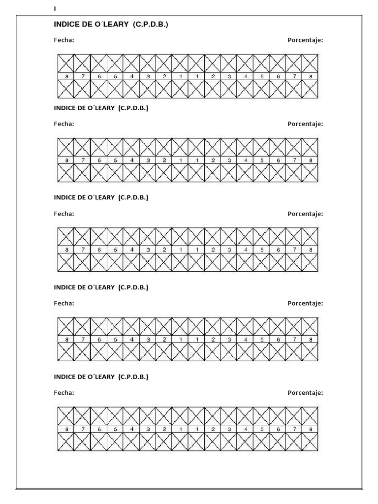 Control de Placa C.P.D.B. Den | PDF