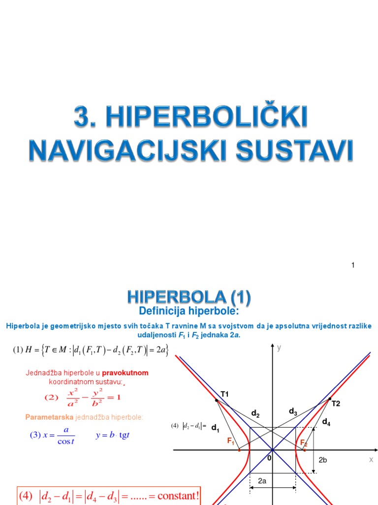 Hiperbolicki Navigacijski Sustavi | PDF