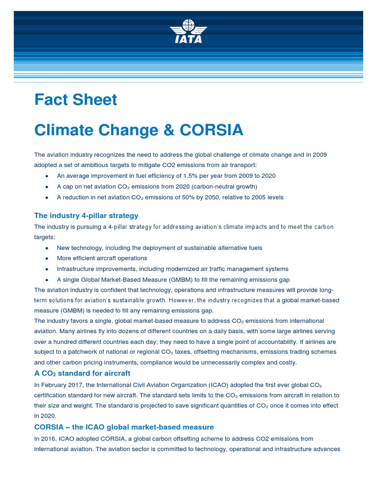 Fact Sheet Climate Change | PDF | Carbon Offset | Greenhouse Gas