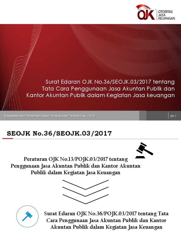 SEOJK - AP Dan KAP | PDF