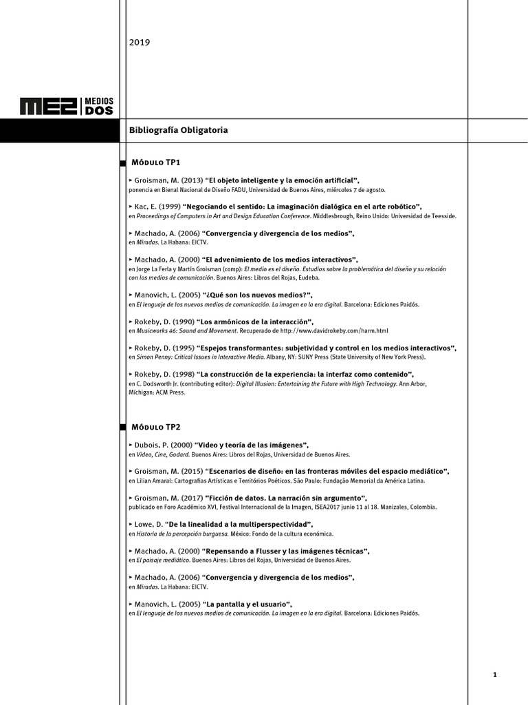 Medios Expresivos 2 | PDF | Comunicación