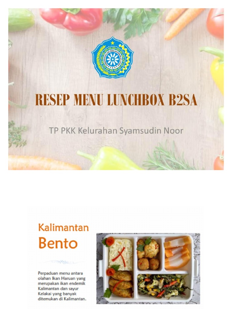 Resep B2SA PKK Syamsudin Noor PDF | PDF