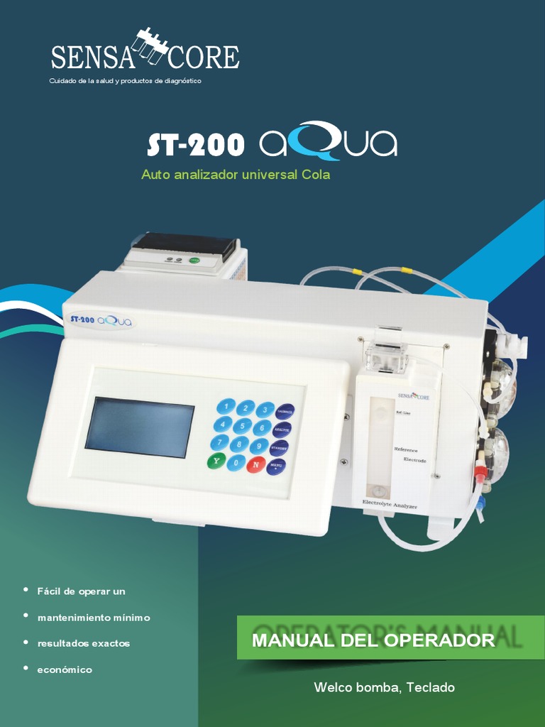 Manual BC 2800 | Descargar gratis PDF | Electrólito | Bomba