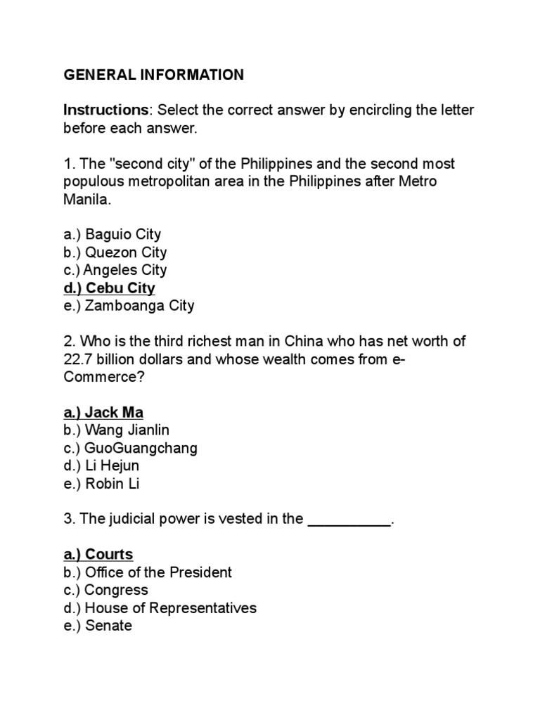 Napolcom Reviewer | PDF | President Of The Philippines | World Politics
