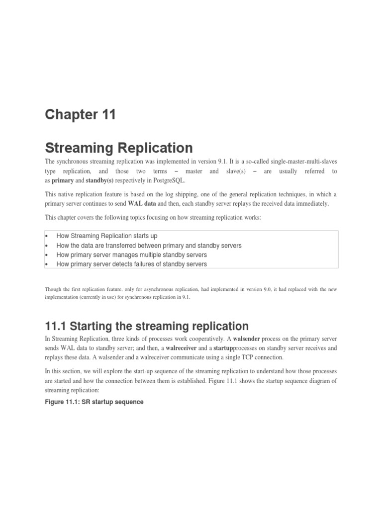 PostgreSQL Administration | PDF | Postgre Sql | Replication (Computing)