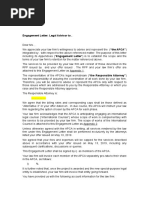 Sample Letter of Comfort Template | PDF | Finance & Money Management