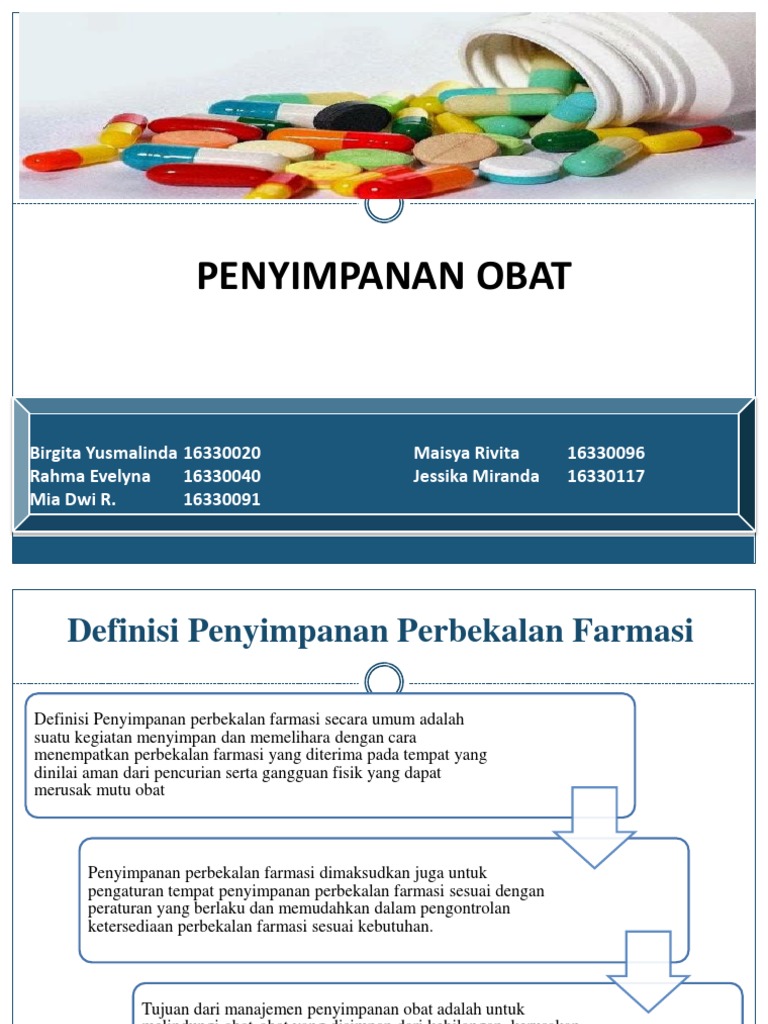 Penyimpanan Obat | PDF
