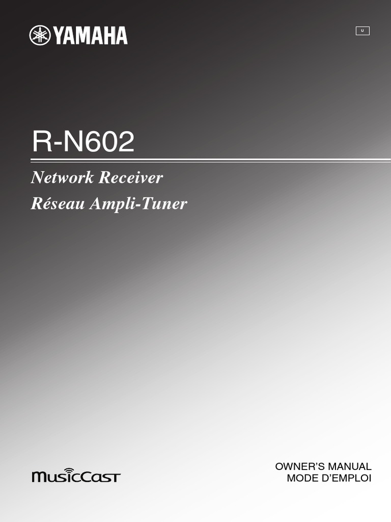 Yamaha-Rn602 198538 1 PDF | PDF | Bluetooth | Electromagnetic Interference