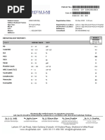 Peripheral Blood Smear Report Sample | PDF