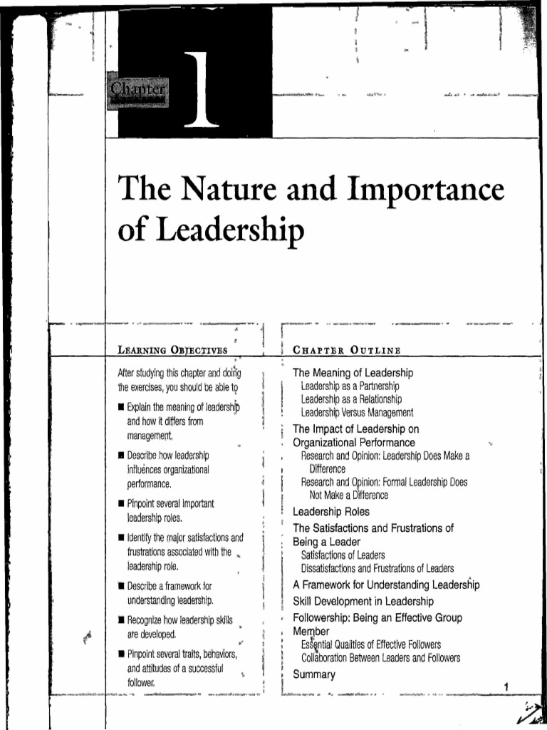 Dubrin Chapter 1 | PDF