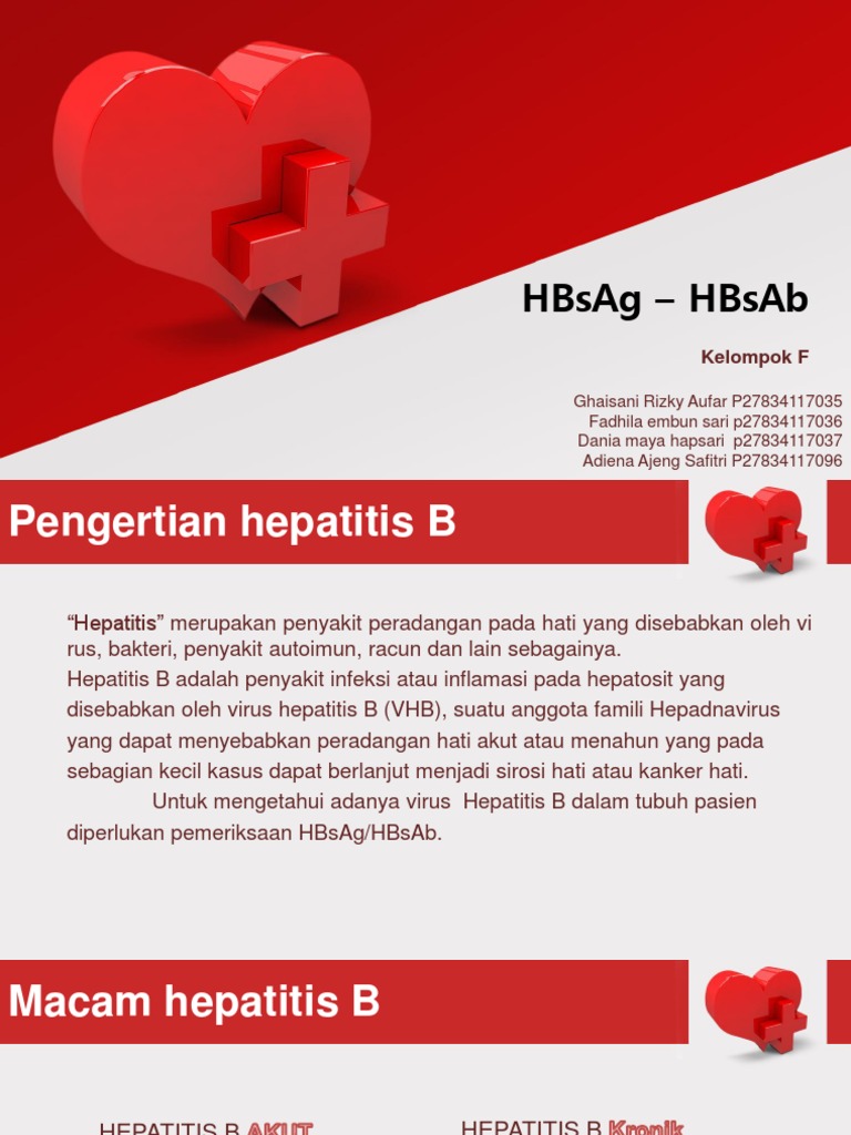 Pemeriksaan Hbsag Dan Hbsab | PDF