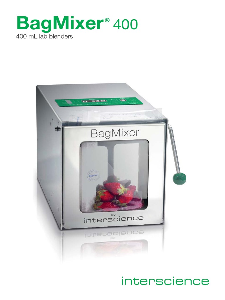Interscience Bagmixer 400 Brochure en Web | PDF