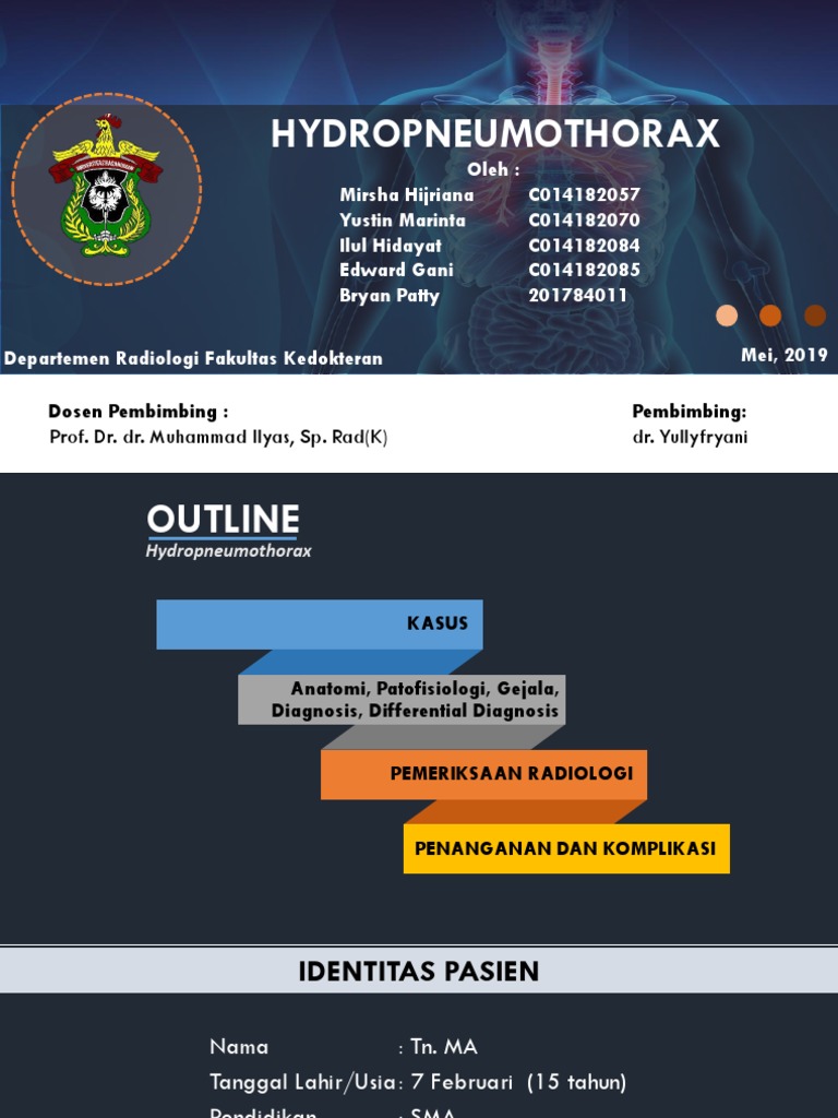 Lapsus Hydropneumothorax | PDF