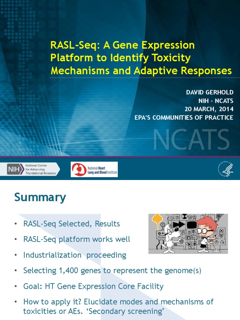RASL-Seq: A Gene Expression Platform To Identify Toxicity Mechanisms ...