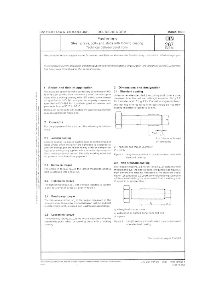 DIN 267 Part 28 PDF | PDF