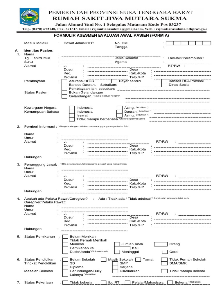 Form Assessment MPP | PDF
