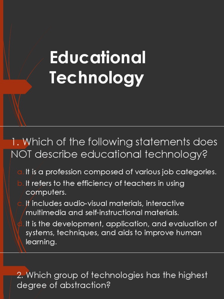 Educational Technology | PDF | Instant Messaging | Educational Technology