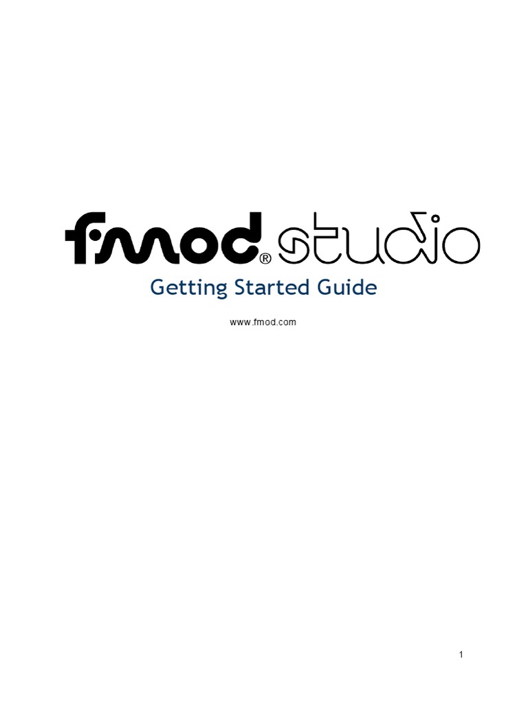 FMOD Studio Beginner's Guide | PDF | Parameter (Computer Programming) | Computer File