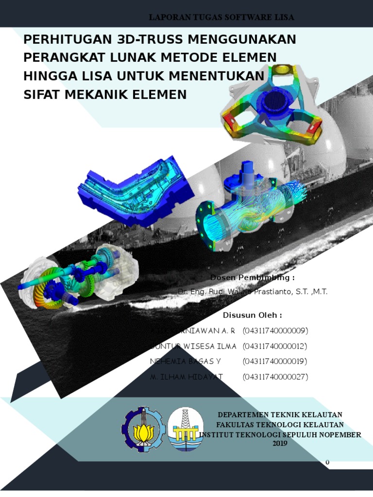 Analisis 3D Truss dengan FEM LISA | PDF | Metode & Bahan Ajar | Sains ...