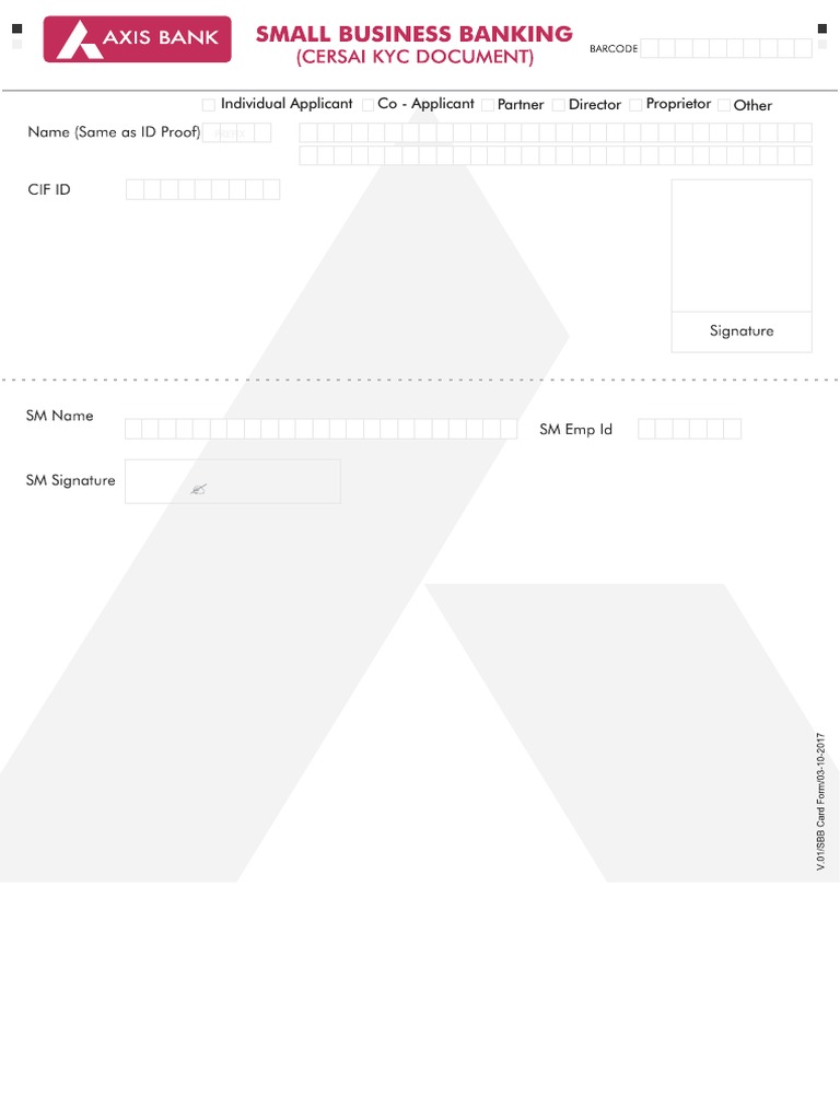 Ckyc Form PDF | PDF
