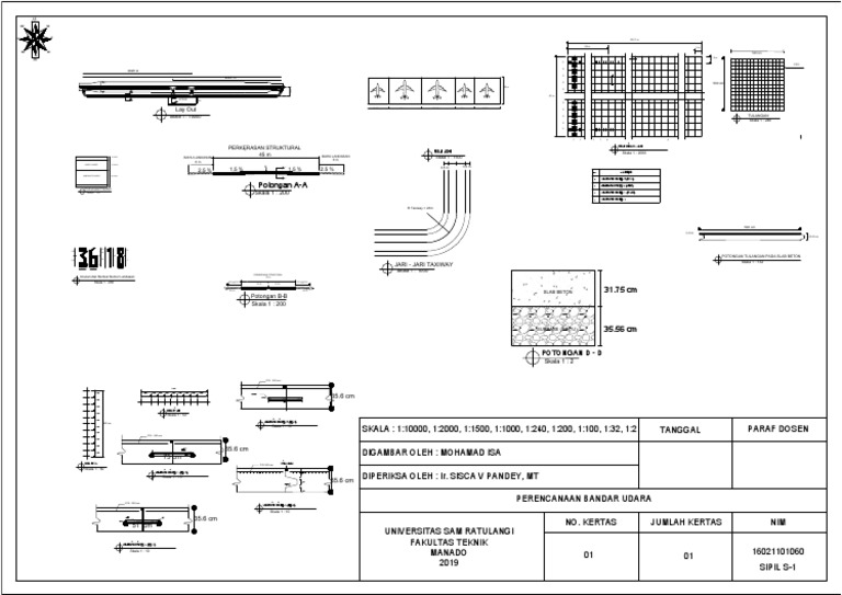 Diagram of an Airport Layout Depicting Runways, Taxiways, and Other Key ...