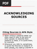 Apa Format Internal Documentation | PDF | Sic | Apa Style