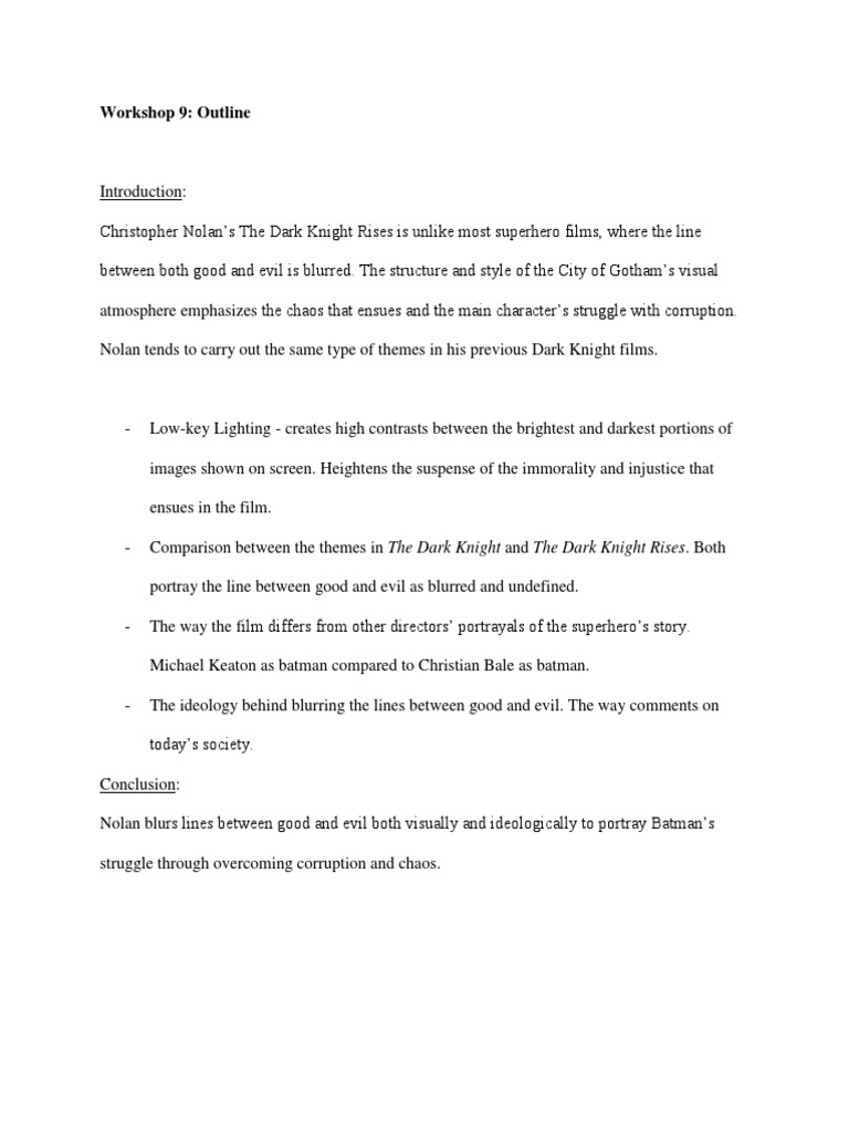 The Dark Knight | PDF