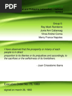 Executive Order 75 | PDF | President Of The Philippines | World Politics