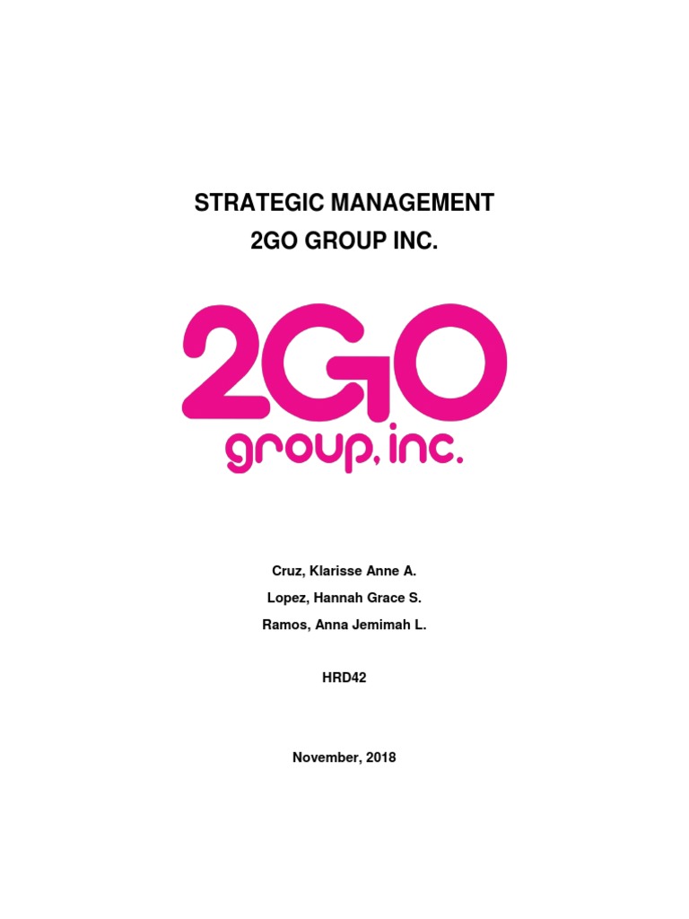Strama Paper Final | PDF | Strategic Management | Cargo