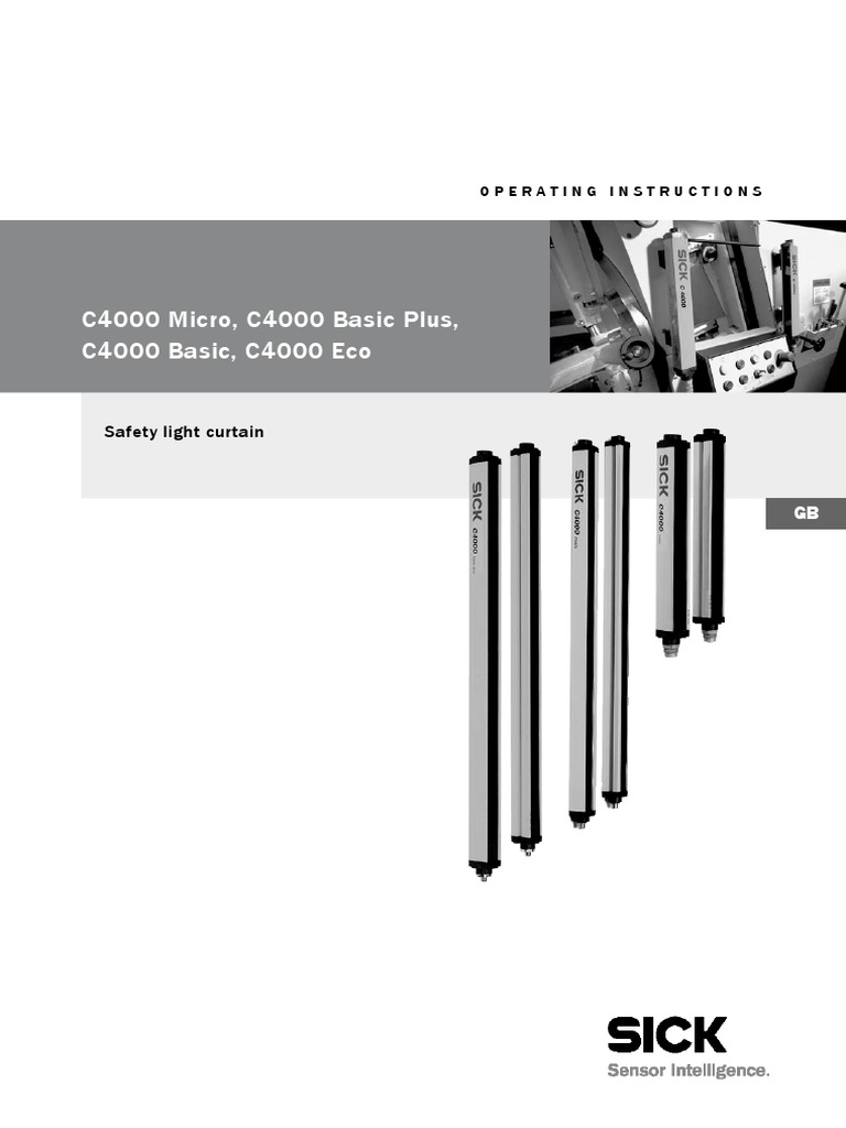 Operating Instructions C4000 Micro C4000 Basic Plus C4000 Basic C4000 ...