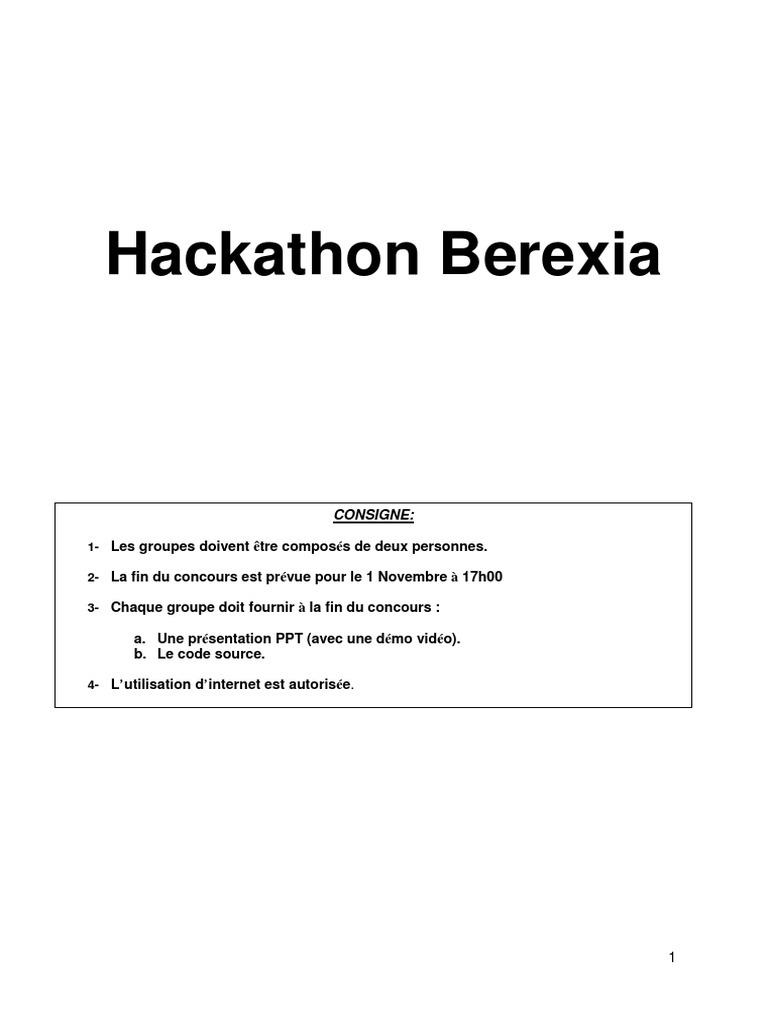 Hackathon Berexia: Prototype Data Transform | PDF | Application ...