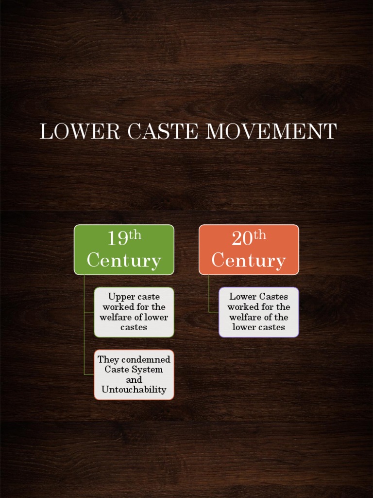 Lecture 15 - LOWER CASTE MOVEMENT | PDF | Dalit | Indian Religions