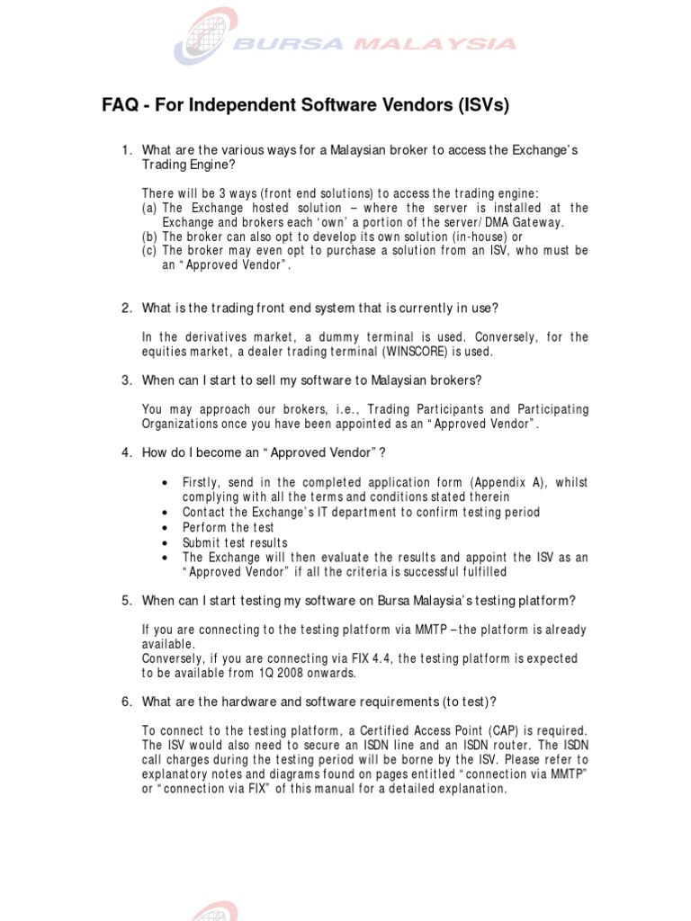 DMA Faqs ISVs | PDF | Application Programming Interface | Router (Computing)