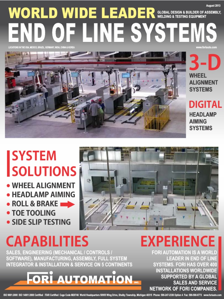 End of Line | PDF | Automation | Tire