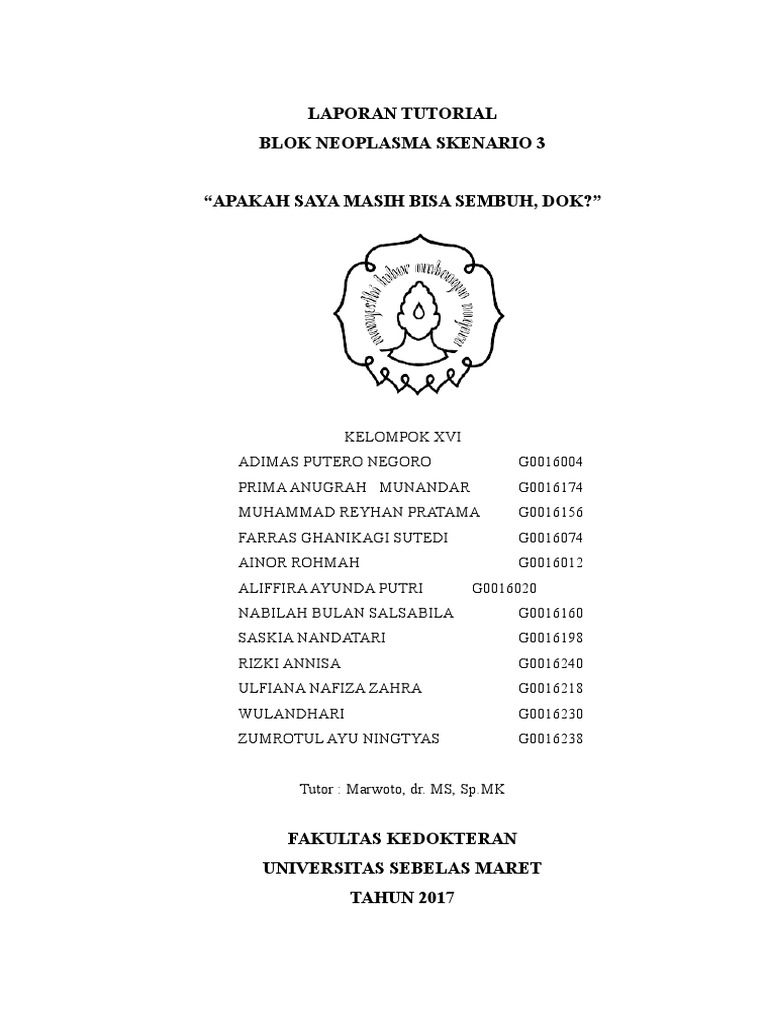 Laporan Tutorial Blok 9 Skenario 3 | PDF