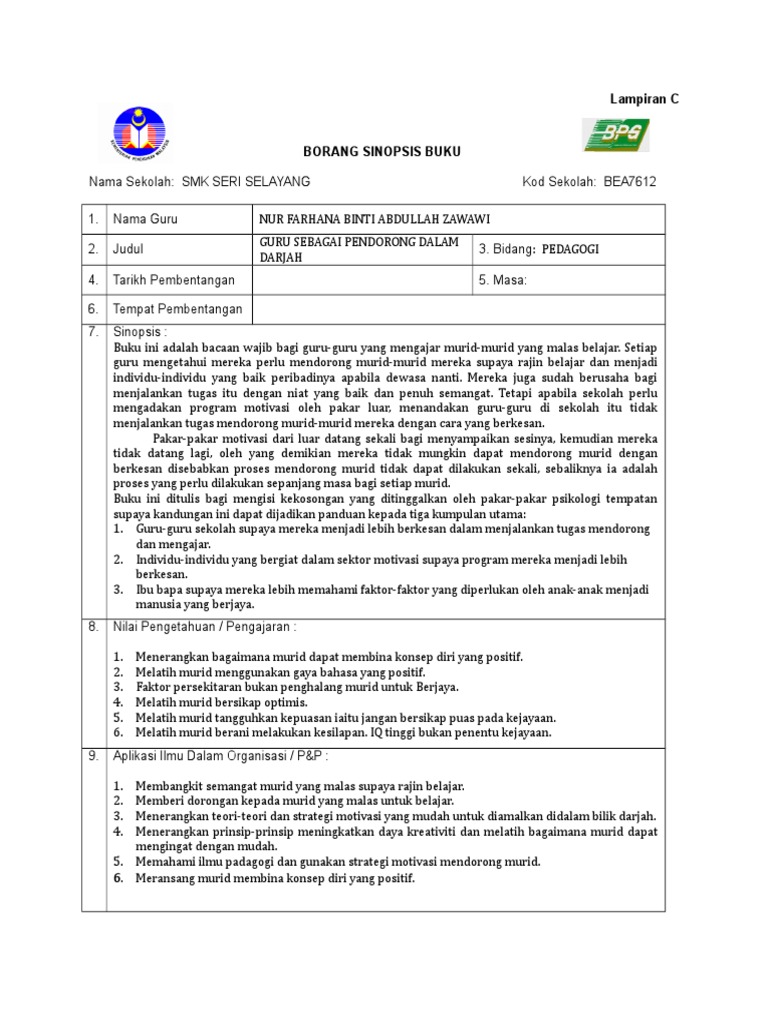 Sinopsis Buku Ladap | PDF