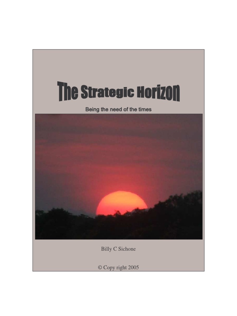The Strategic Horizon Abstract | PDF | Economies | Business