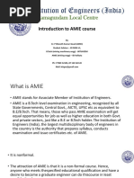 AMIE Admission Guide for Diploma Holders | PDF | Business